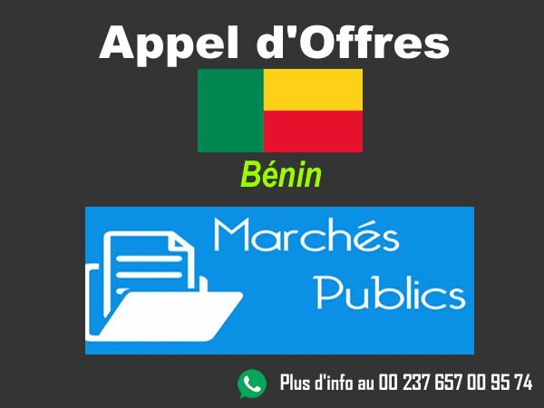 Appels d'offres Bénin 2025 - Marchés Publics